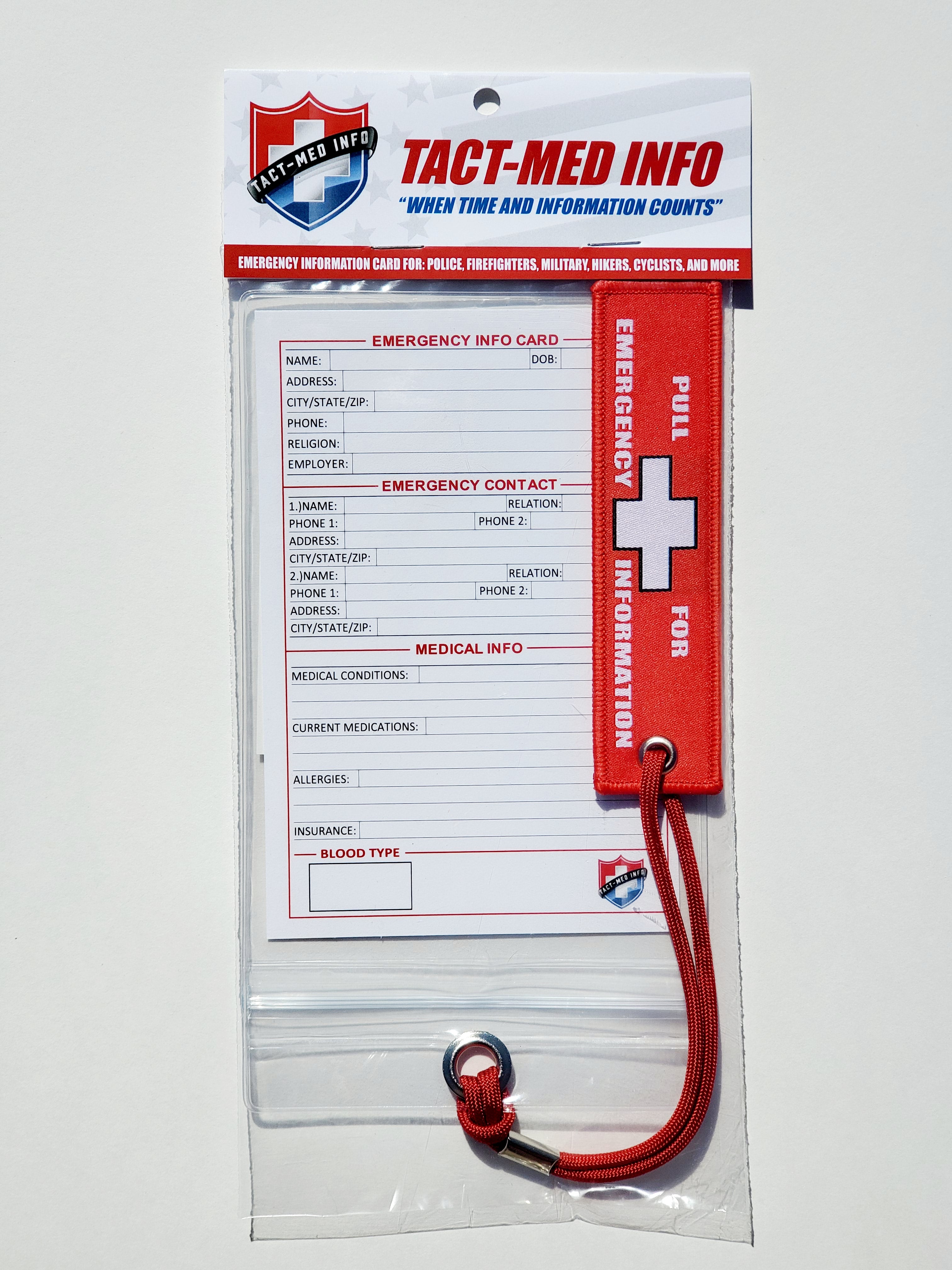 Emergency Medical Identification Card